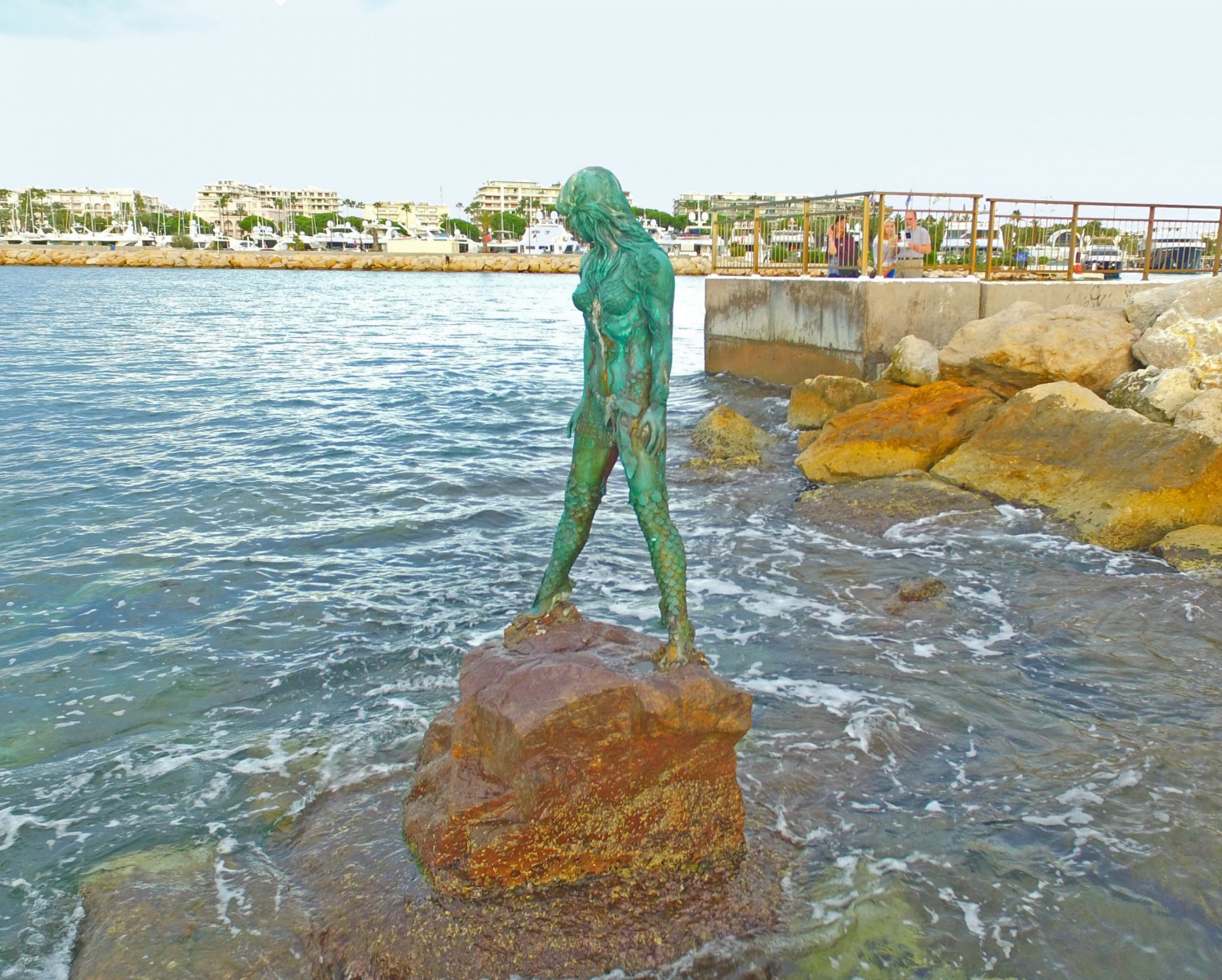 "Atlante", a Mermaid Statue at the Turn of the Millennium - Mermaids of ...