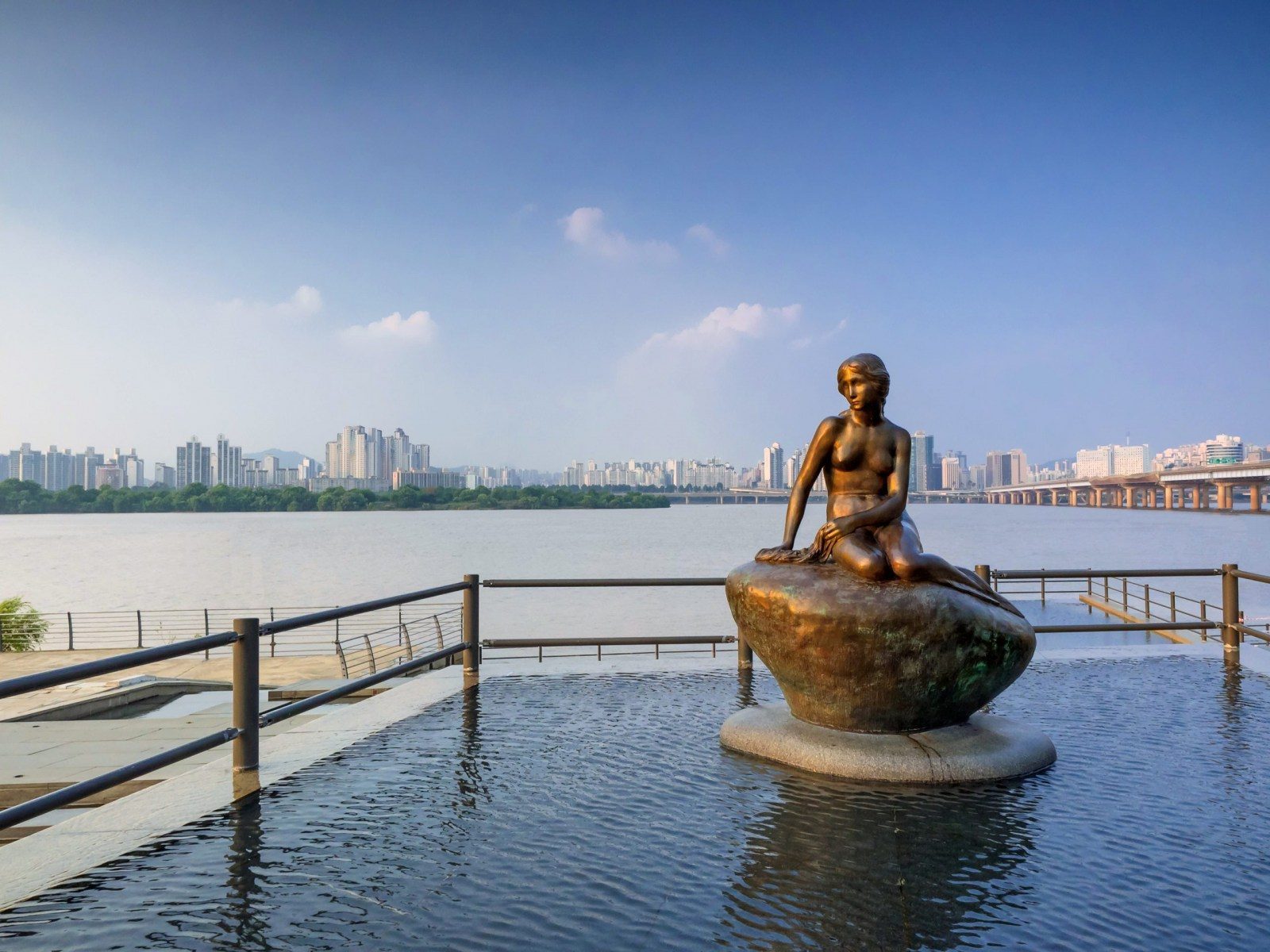 The Little Mermaid in Seoul, South Korea
